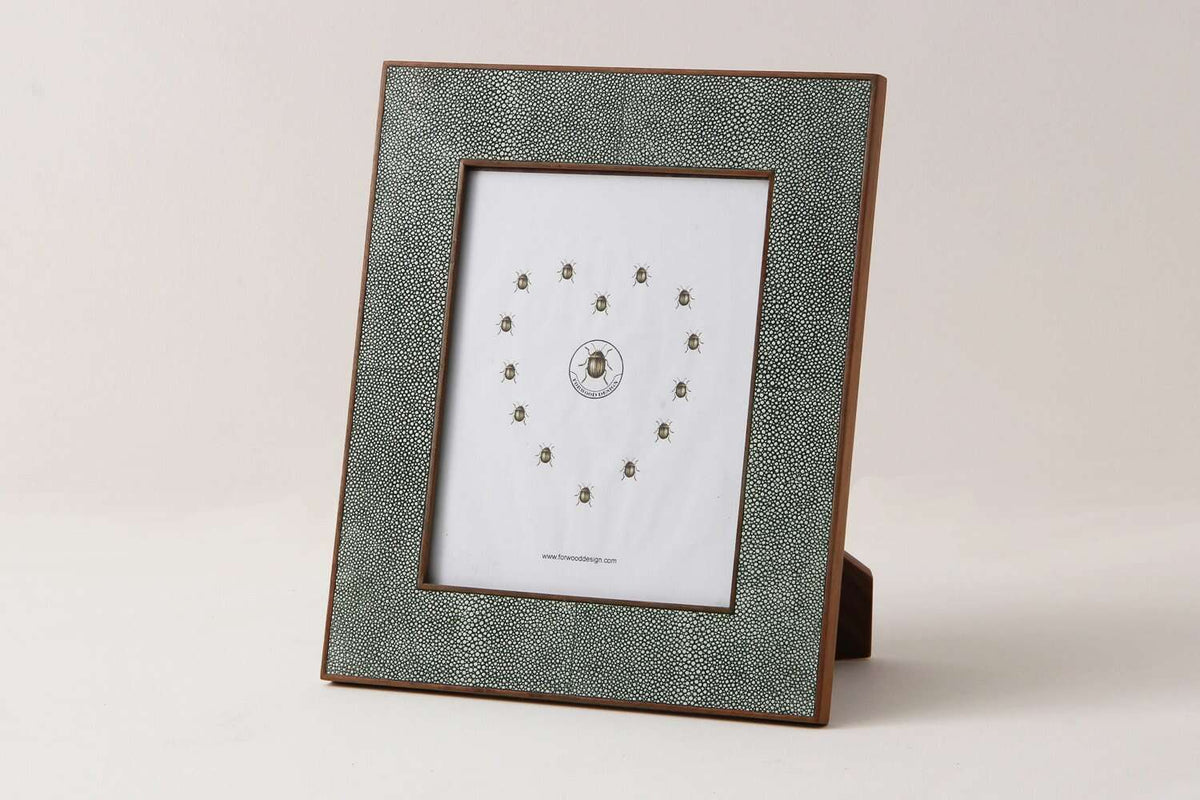 Faux Shagreen Classic Photo Frame Lincoln Green – Inside Living Hong Kong