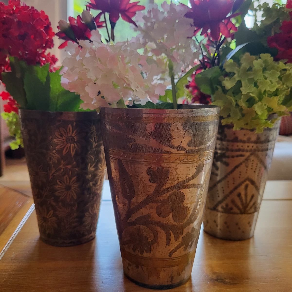 Vintage Brass Lassi Cups – Inside Living Hong Kong